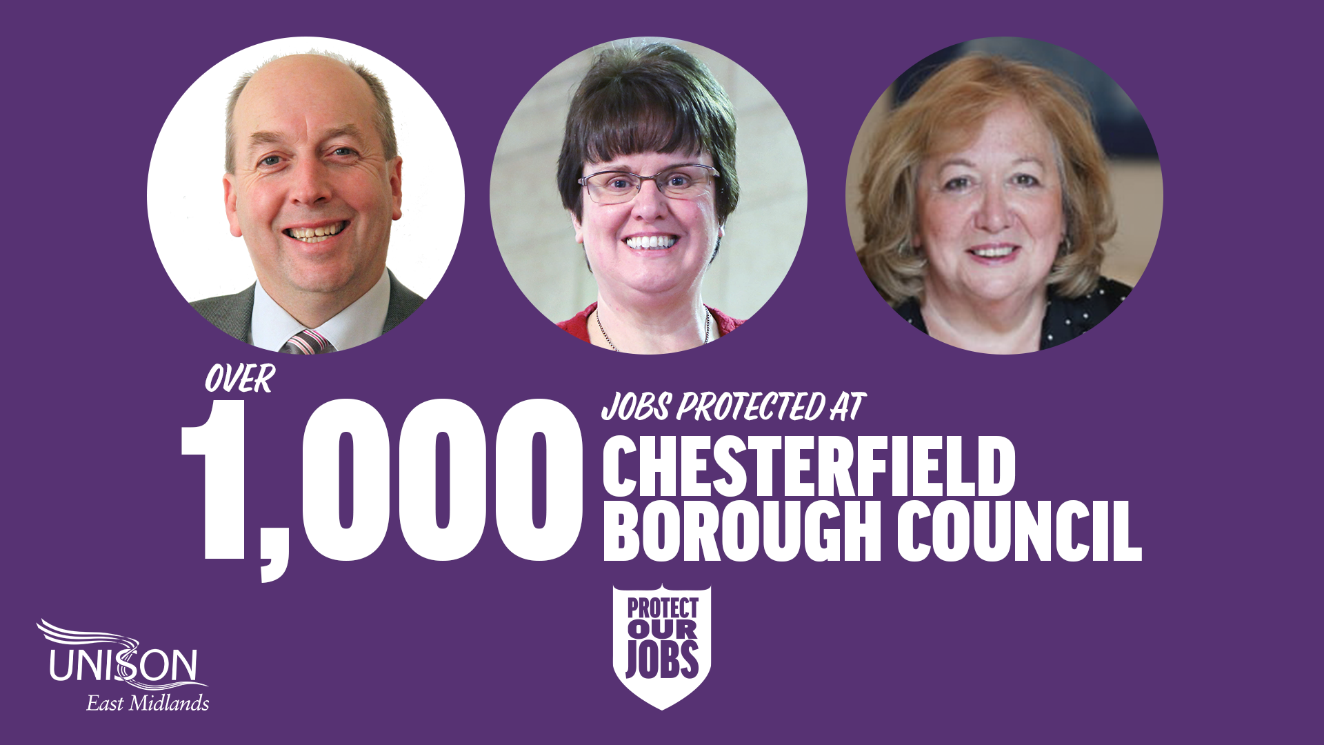 UNISON secures job protection at Chesterfield Borough Council | Article ...