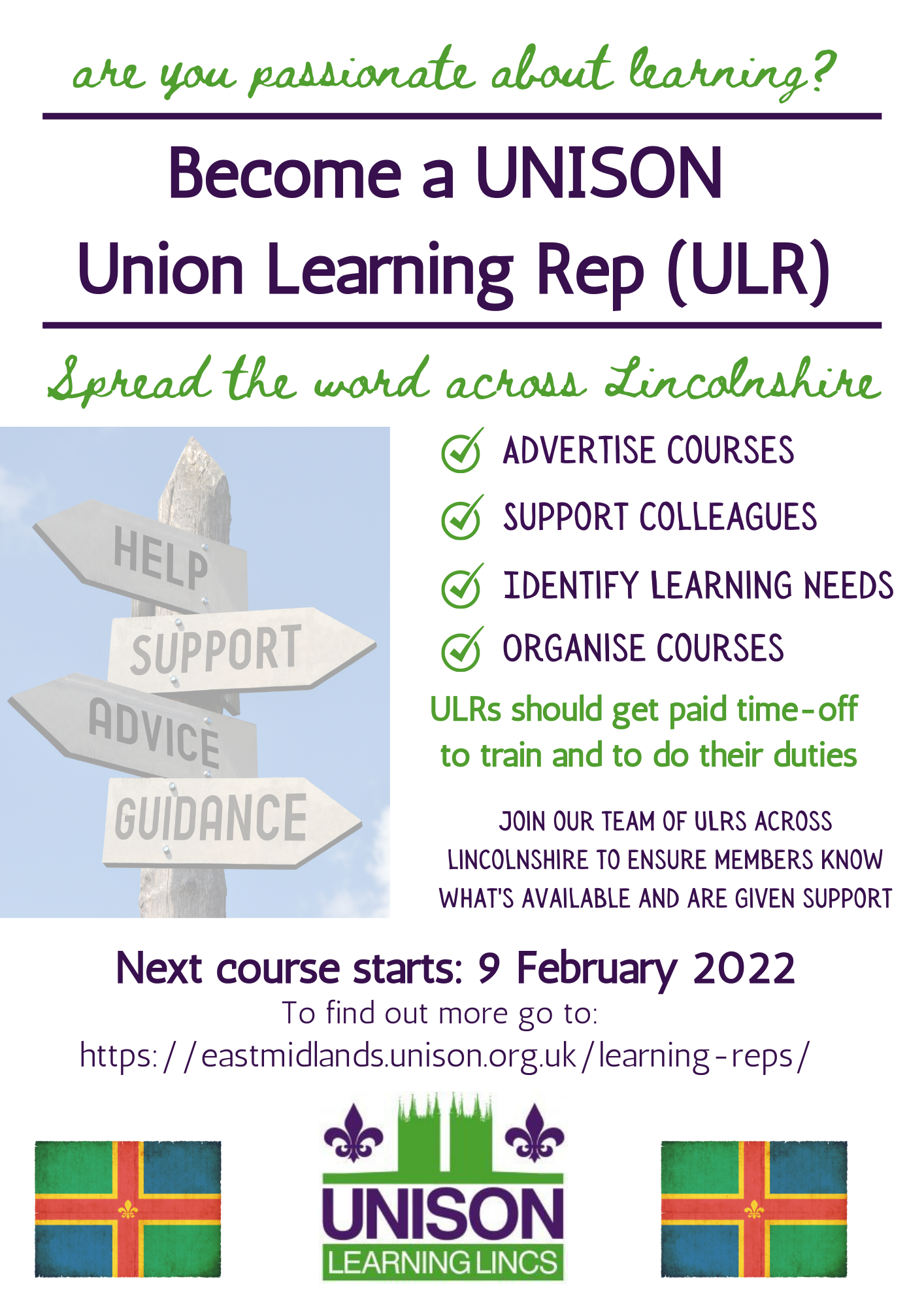 Learning Lincs | UNISON East Midlands