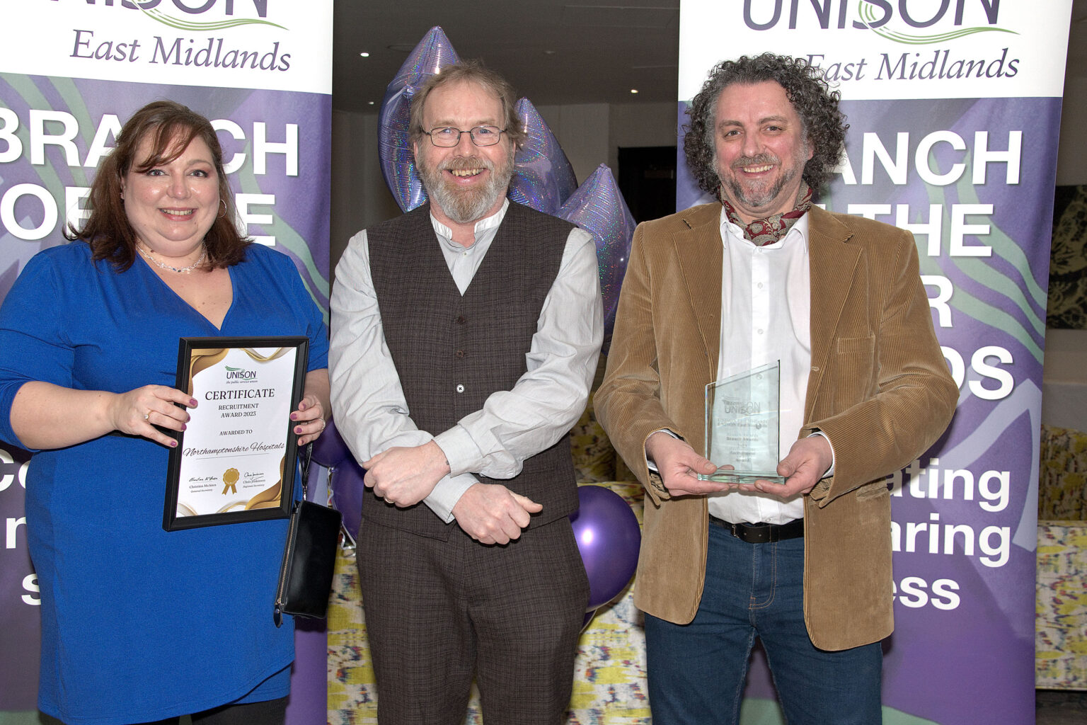 Branch of the Year Awards 2023 | Article, News | News | UNISON East Midlands