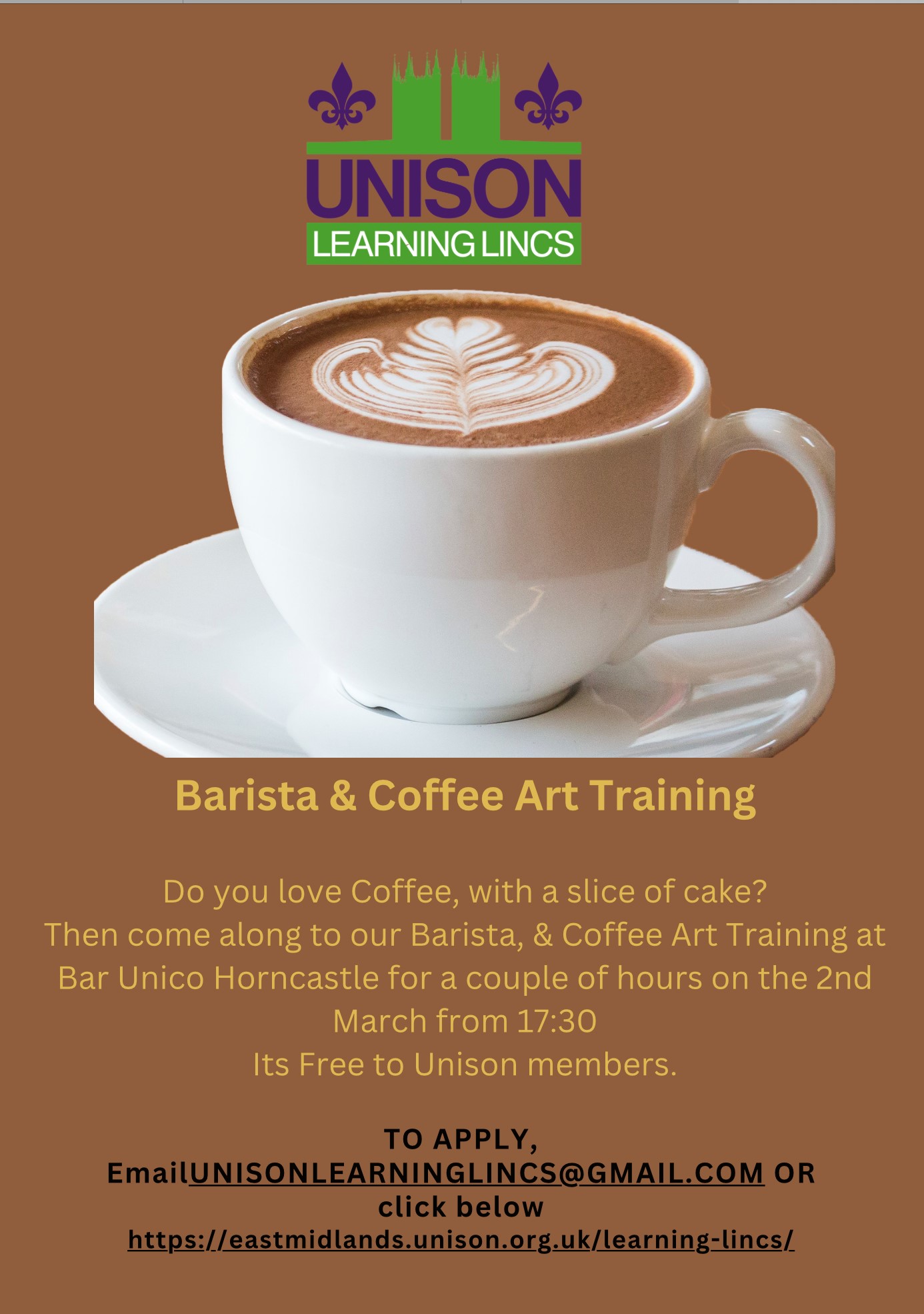 Learning Lincs | UNISON East Midlands