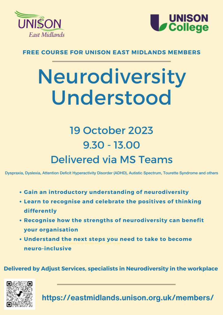 Learning for Members | UNISON East Midlands