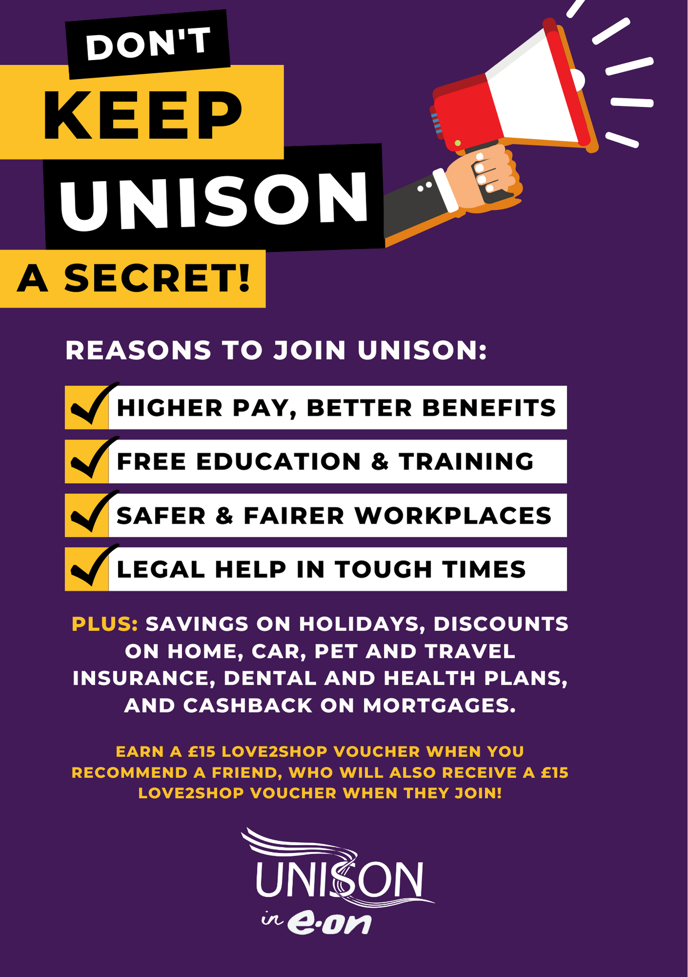 UNISON Power launch recruitment campaign | Article, News | News ...