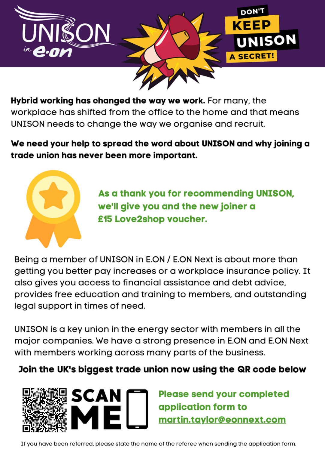 UNISON Power launch recruitment campaign | Article, News | News ...