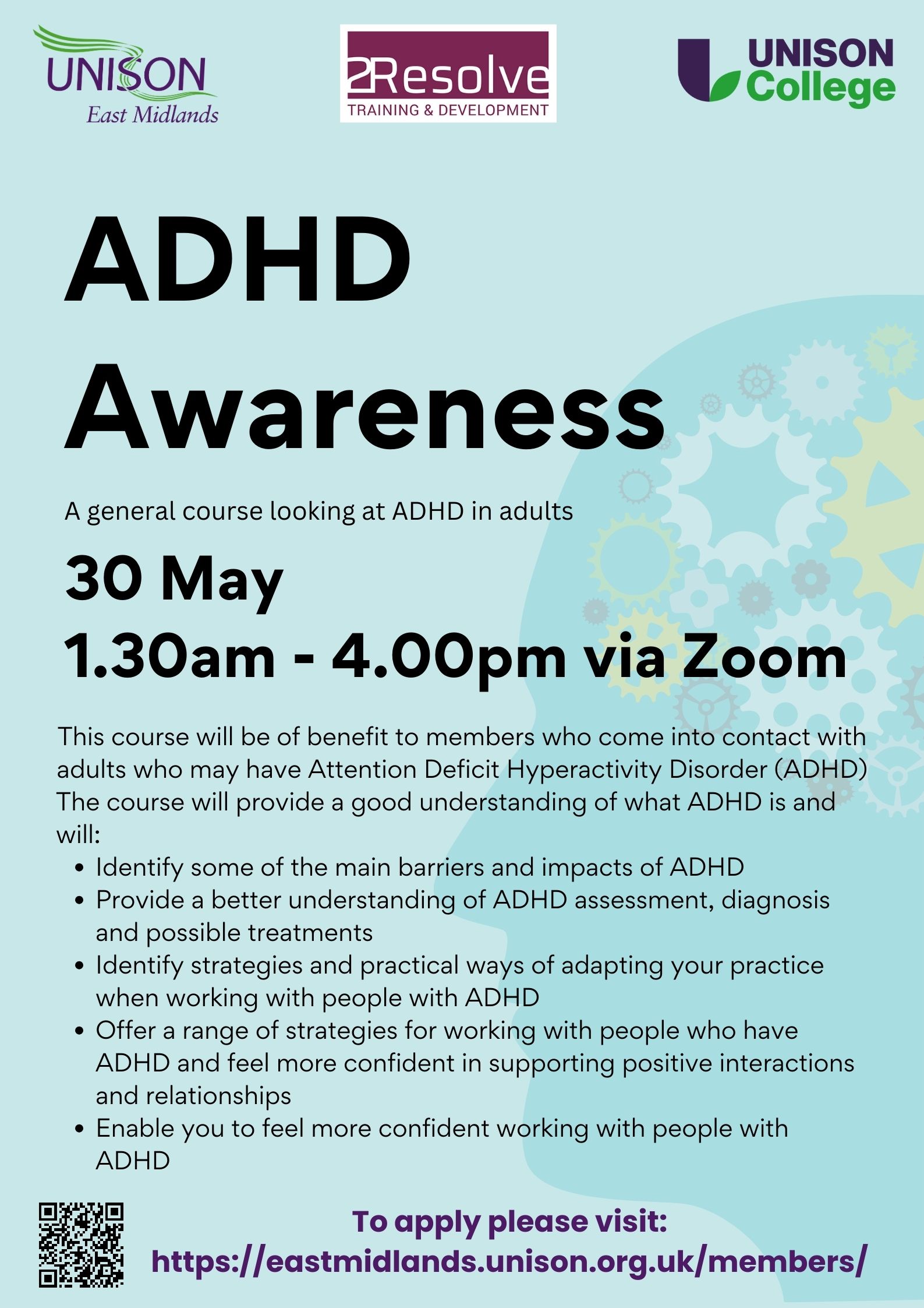 Learning for Members | UNISON East Midlands