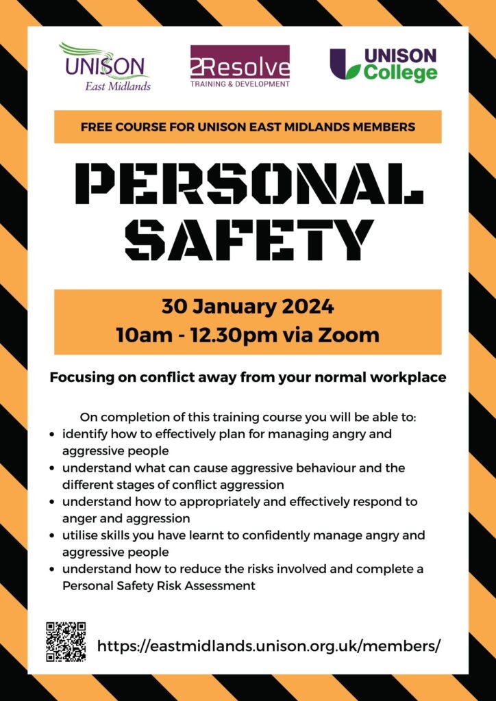 Learning for Members | UNISON East Midlands