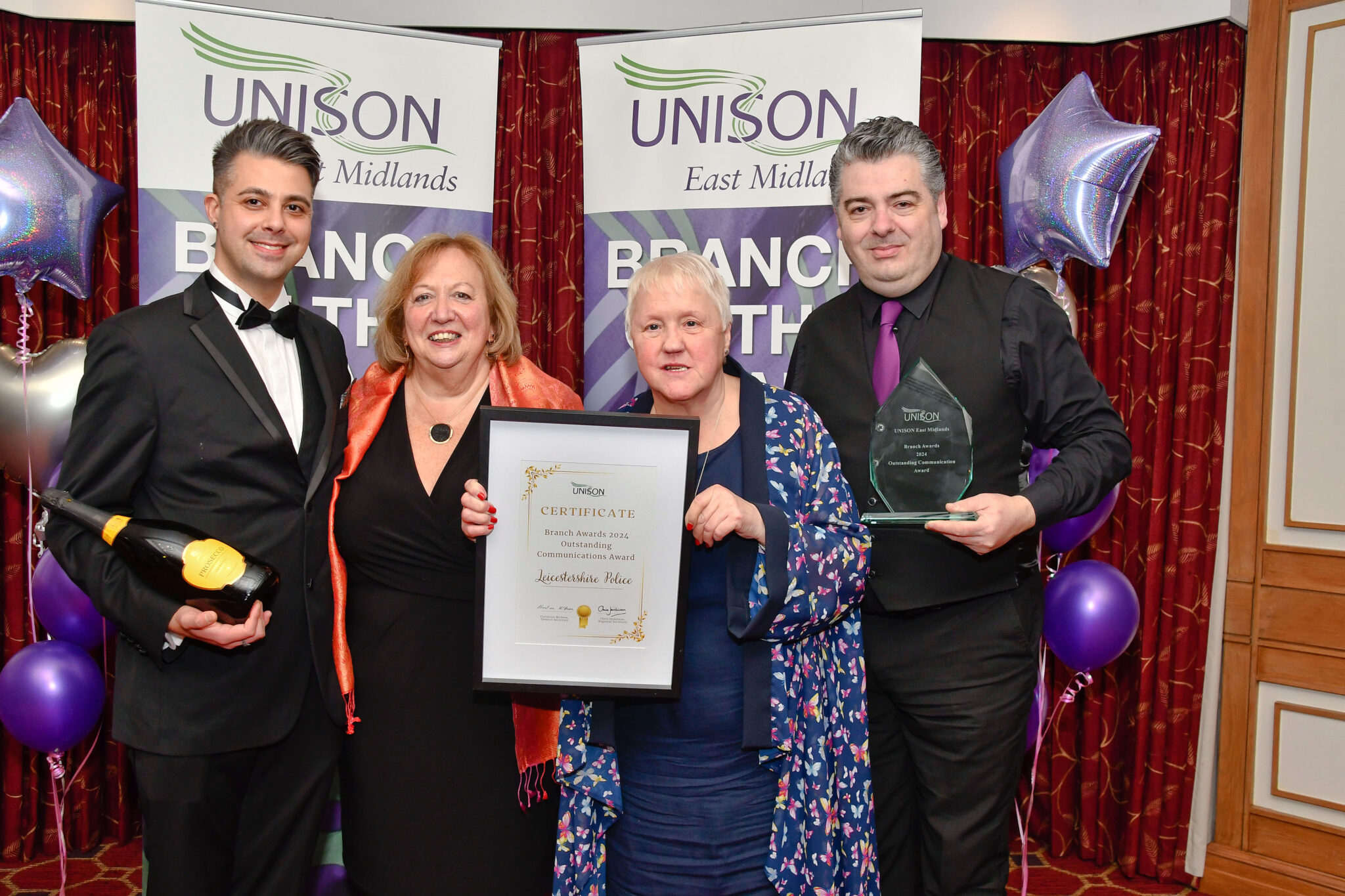 Branch Awards 2024 - the winners! | Article, News | News | UNISON East ...