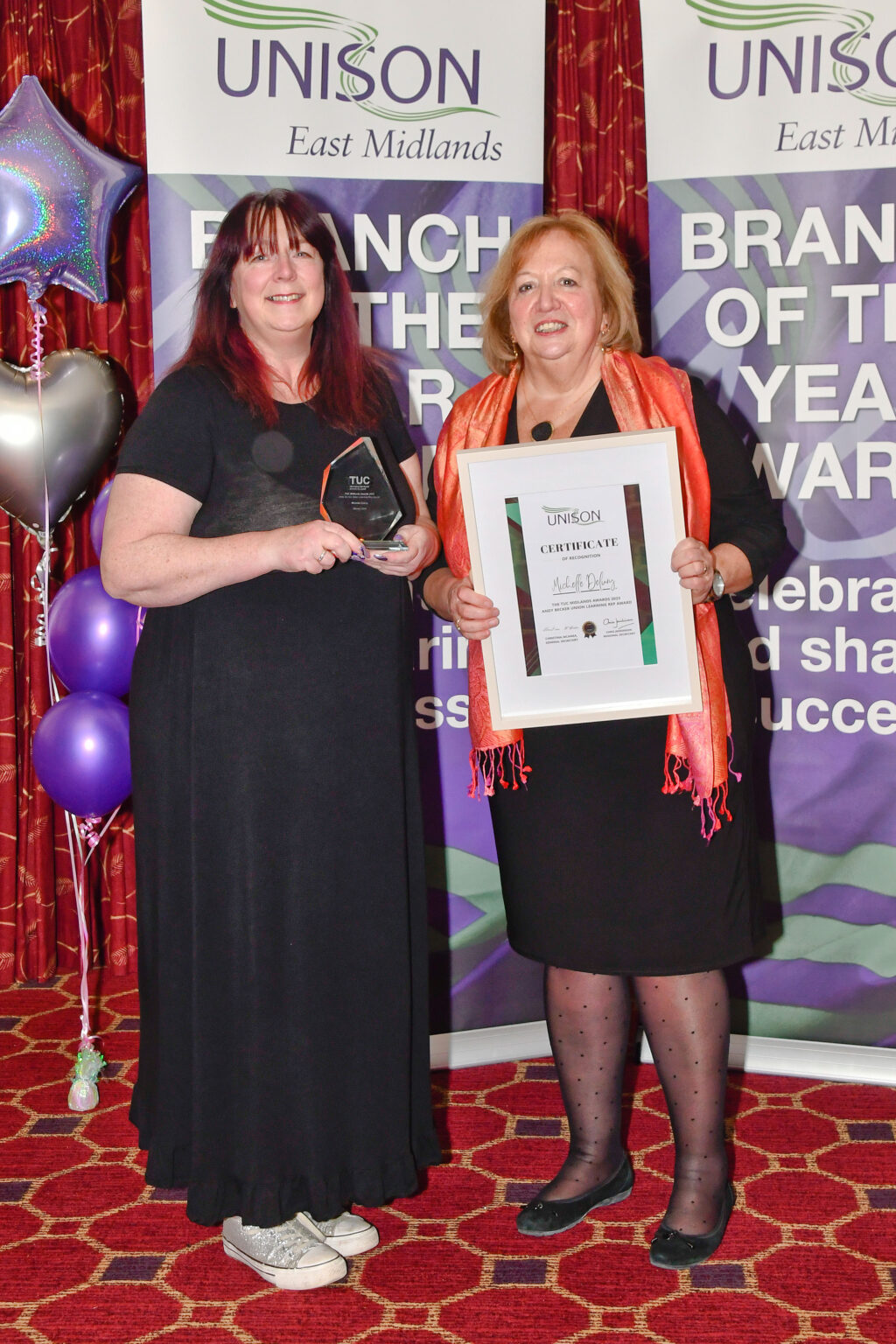 Branch Awards 2024 - the winners! | Article, News | News | UNISON East ...