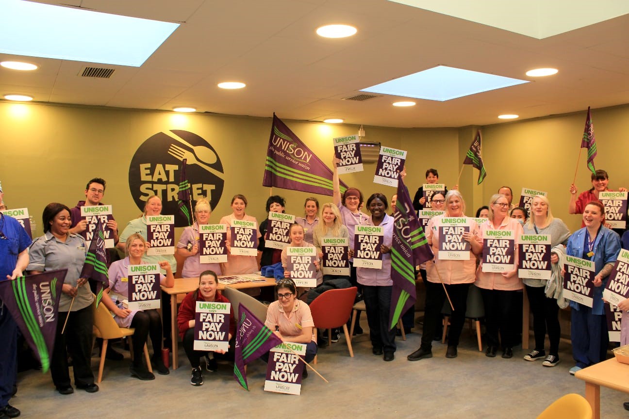 Healthcare staff in Northamptonshire balloted for strike action ...