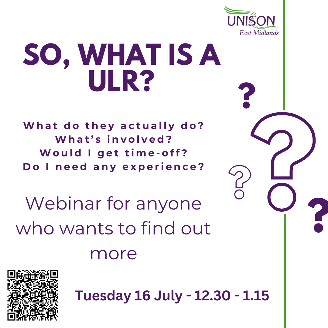 Union Learning Reps (ULRs) | UNISON East Midlands