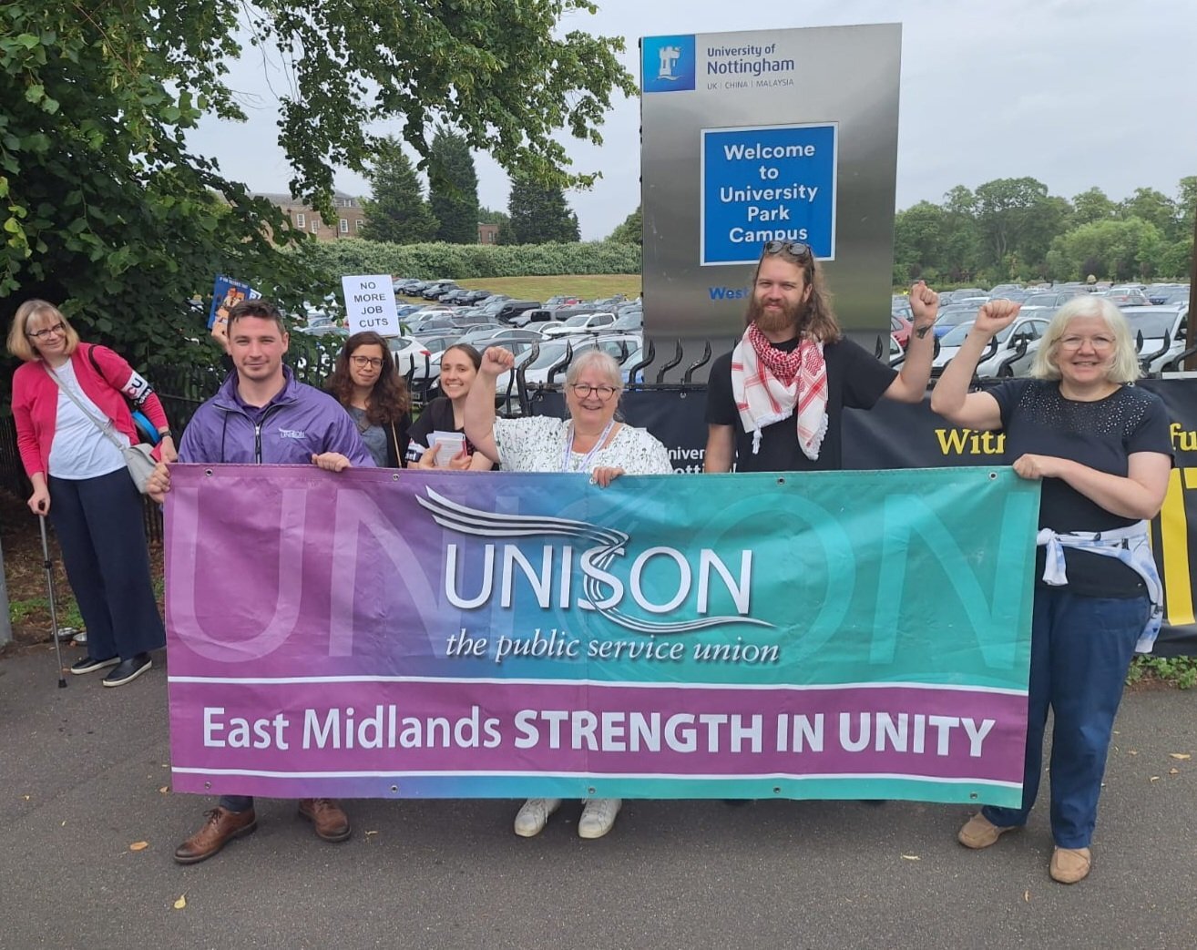 University of Nottingham staff back strike over job cuts | Article ...